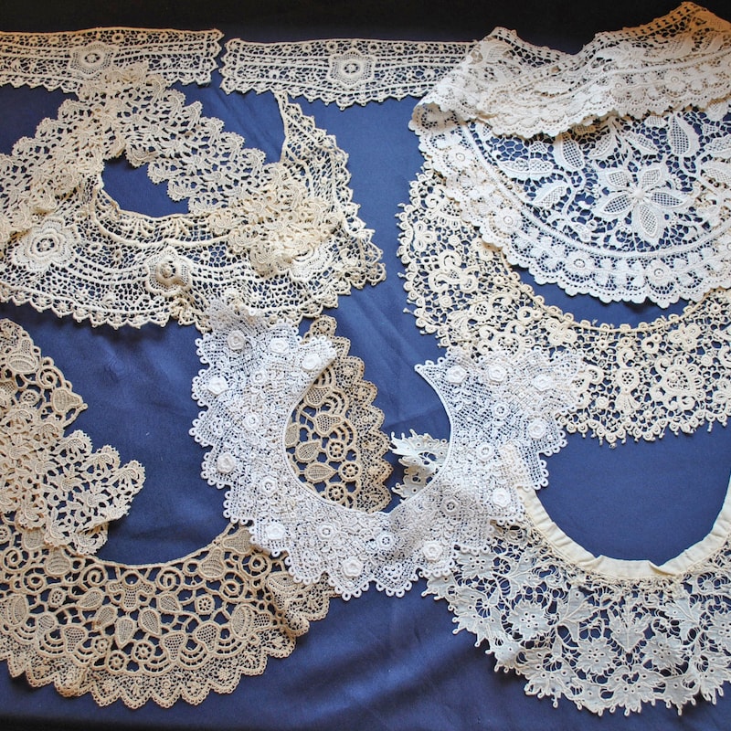 Antique Lace Collar - Etsy