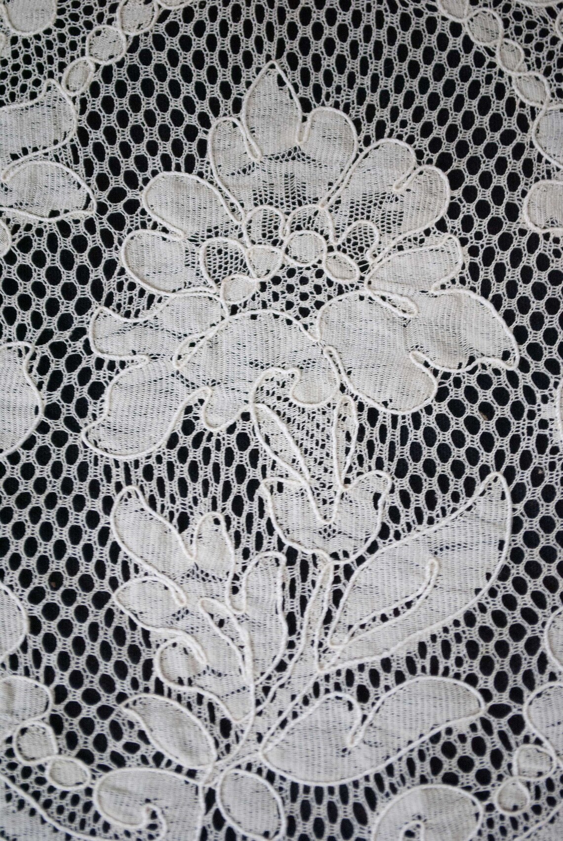 1920s French Alencon Lace Tablecloth, 129 X 69" - Etsy