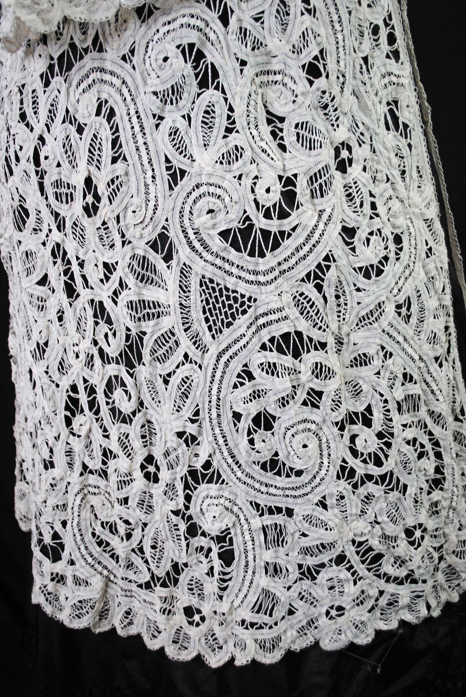 Edwardian Battenburg Tape Lace Evening Coat, 1915 - Etsy