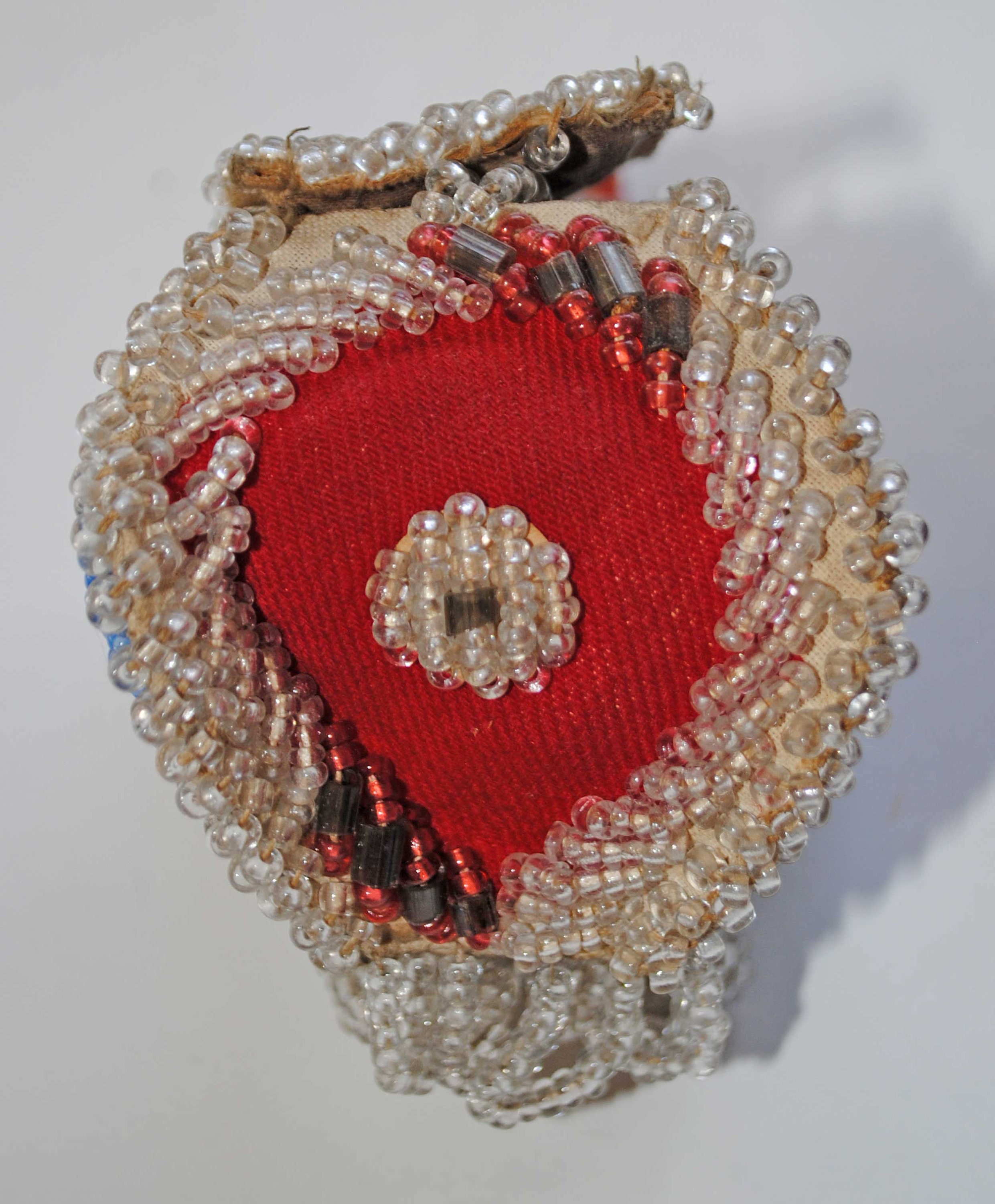 Victorian Native American Iroquois 2 Hand Beaded Whimsey Purse and Pin ...
