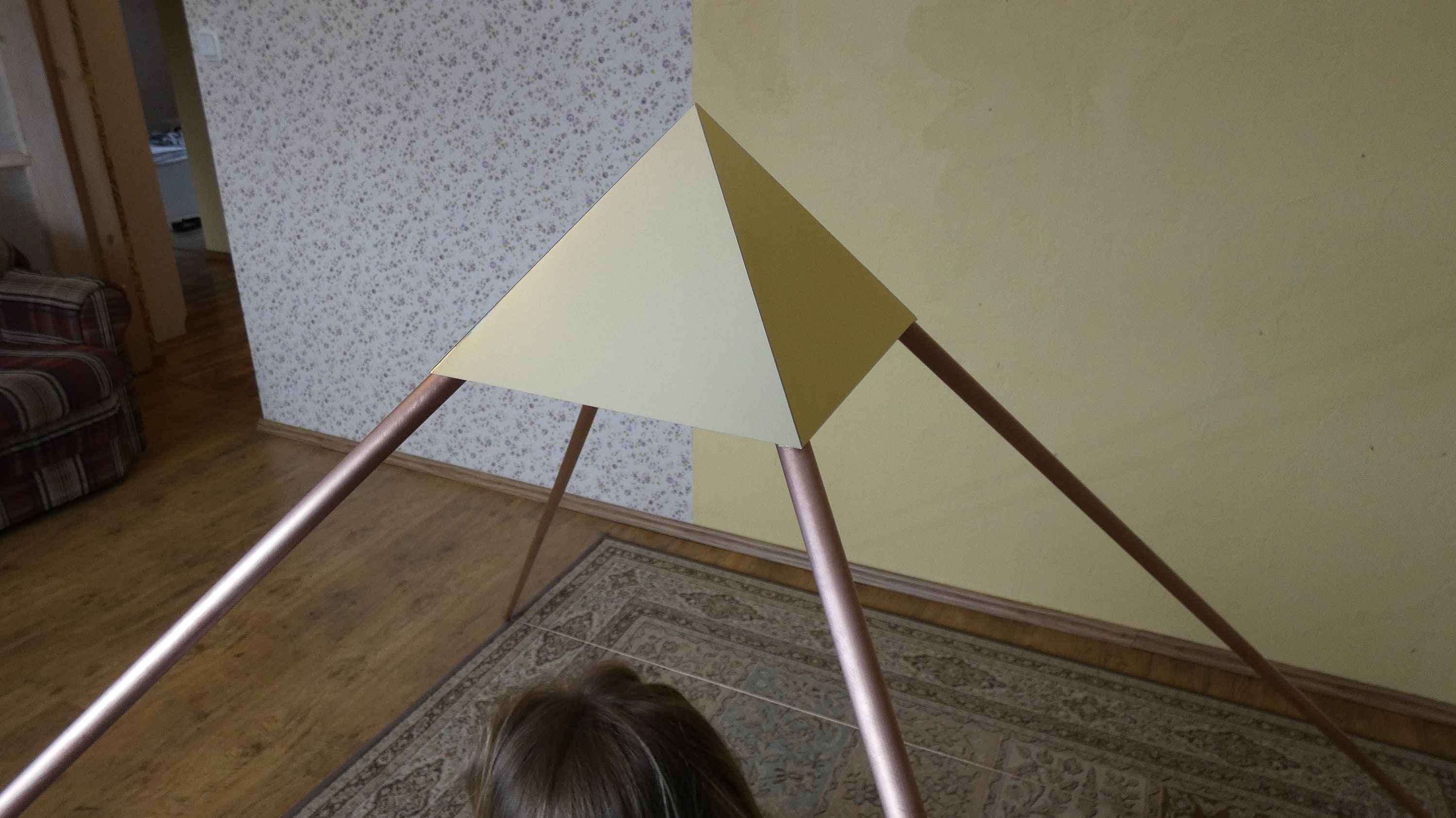 9,8ft / 12.75ft Copper Pyramid for Energy Healing, Meditation, Pyramid ...
