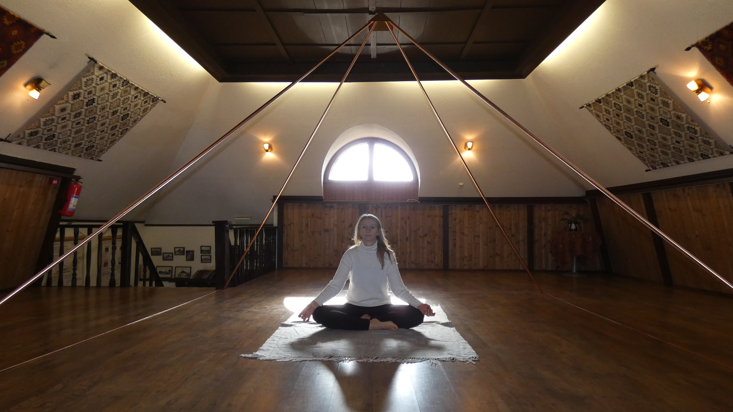 9,8ft / 12.75ft Copper Pyramid for Energy Healing, Meditation, Pyramid ...