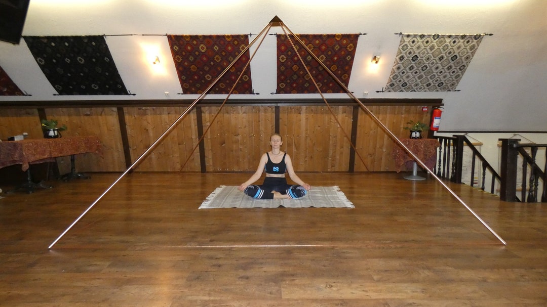9,8ft / 12.75ft Copper Pyramid for Energy Healing, Meditation, Pyramid ...