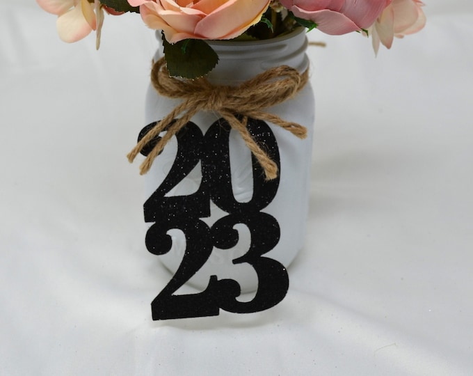 2000 Mason Jar Tags, Class Reunion 2000, Class Reunion Centerpiece ...