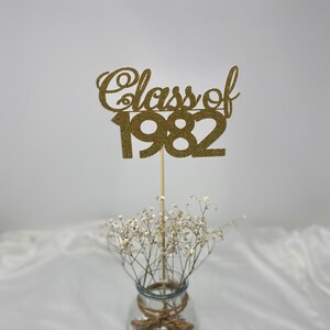Class Reunion 1982, Class of 1982, Class Reunion Centerpiece , Class ...