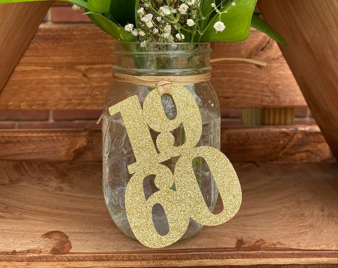 Class of 1960, Class Reunion Centerpiece, 60 Years Class Anniversary ...