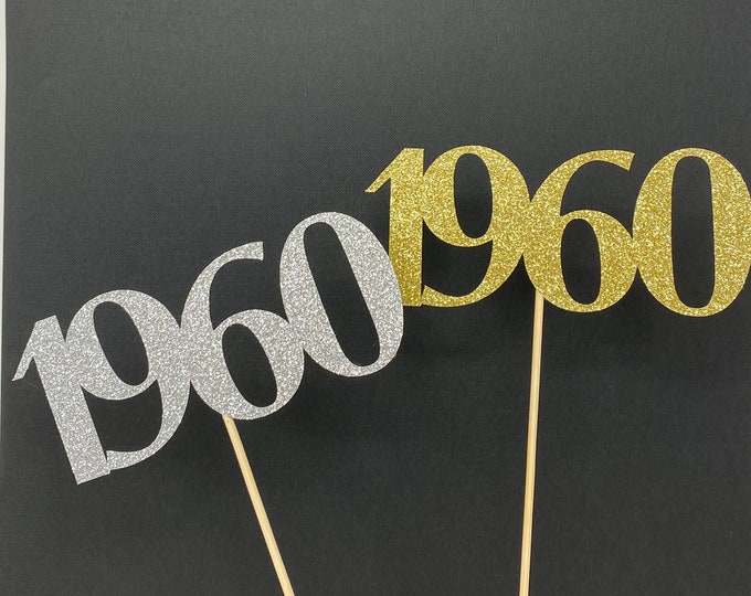Class of 1960, Class Reunion Centerpiece, 60 Years Class Anniversary ...