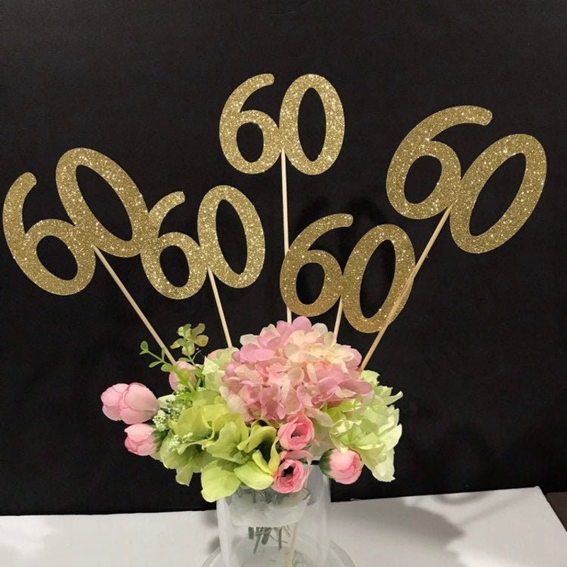 60th Birthday Decorations - Etsy
