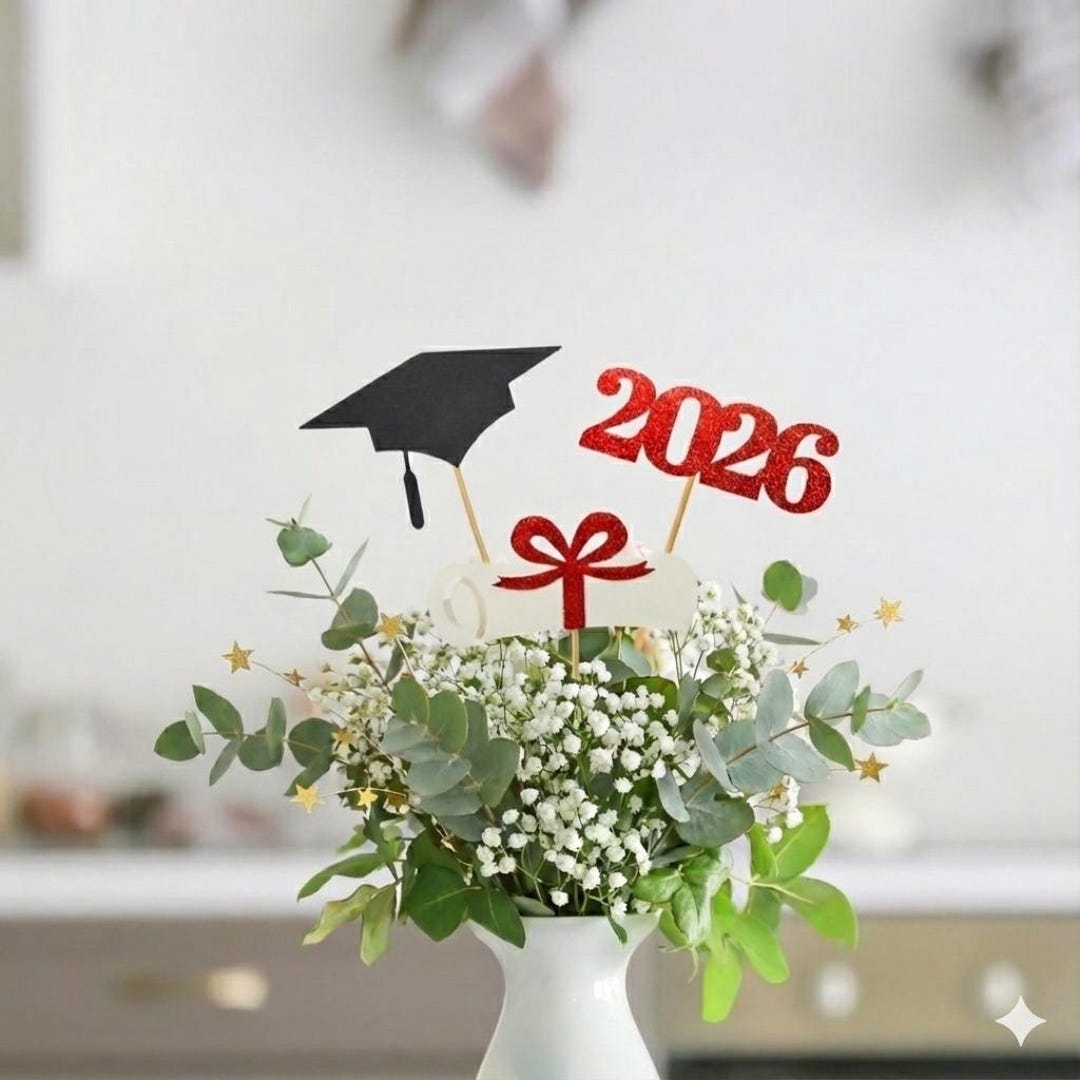 2026 Graduation Decorations, Graduation Centerpiece Sticks, Class of ...