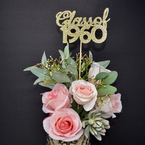Class Reunion 1960, Class of 1960, Class Reunion Centerpiece , Class ...