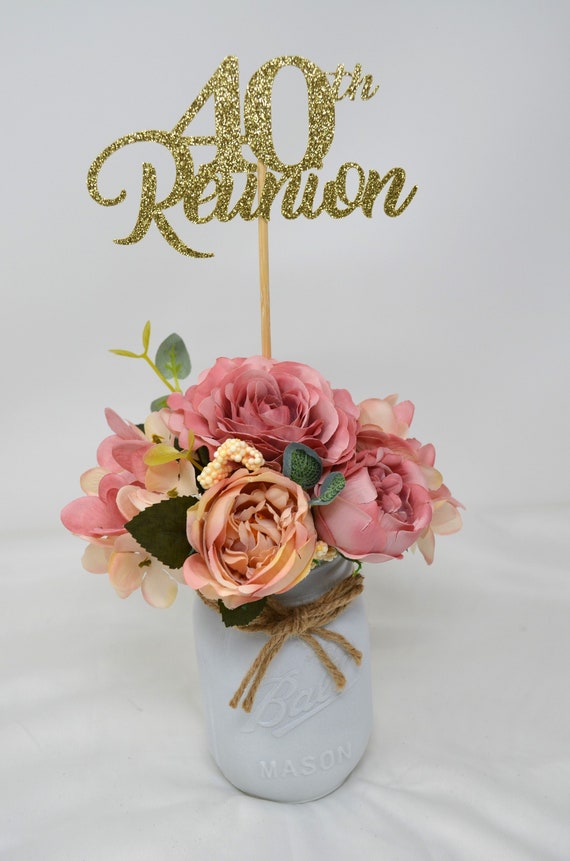 40th Class Reunion Centerpieces 210+ Class Reunion Stock