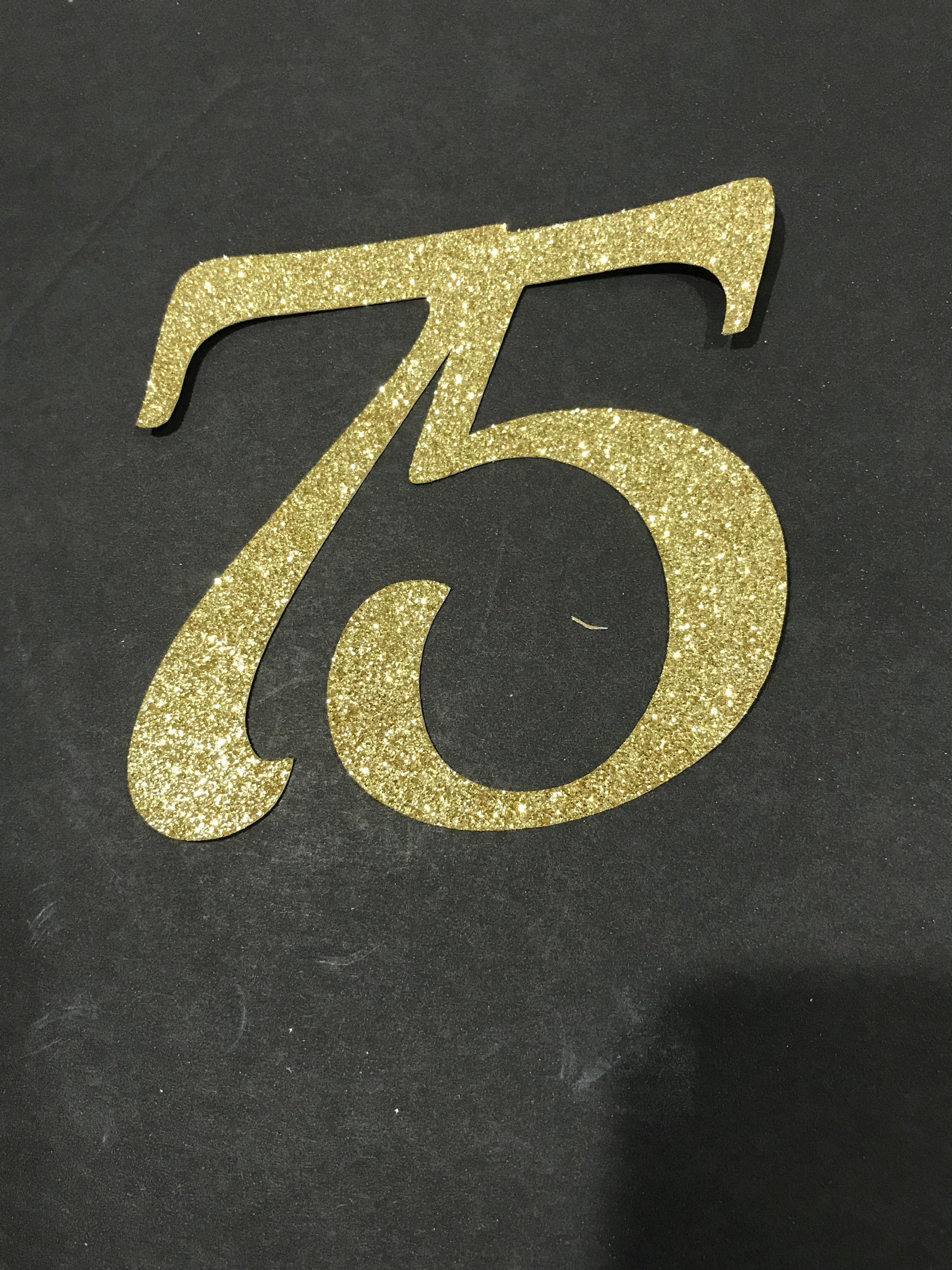 75th Birthday Decoration 75th Birthday Centerpiece Sticks | Etsy