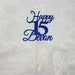 Any Number Custom Birthday Cake Topper 15 Cake Topper - Etsy