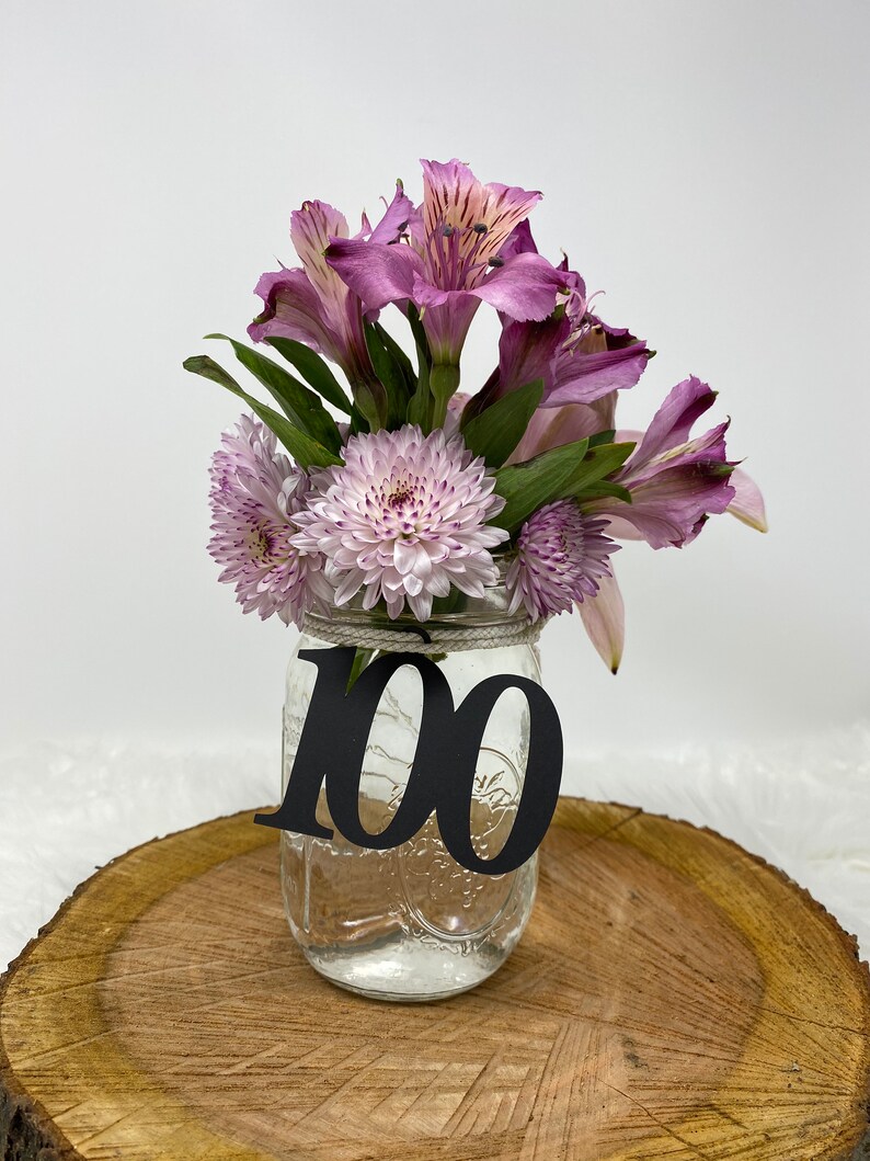 100th Birthday Decorations, 100th Cutout, Glitter 100th Birthday ...