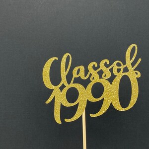 Class Reunion 1990, Class of 1990, Class Reunion Centerpiece , Class ...