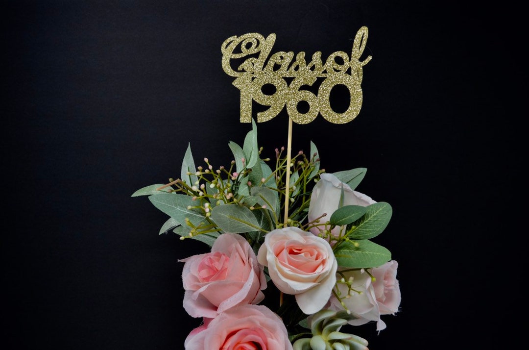 Class Reunion 1960, Class of 1960, Class Reunion Centerpiece , Class ...