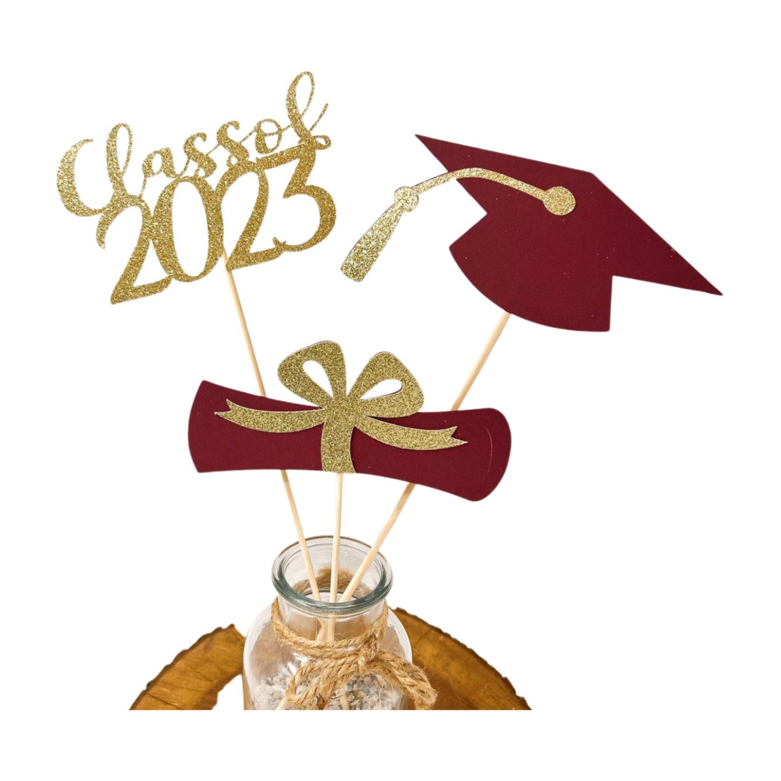 Graduation Decorations 2024, Graduation Centerpiece Sticks, Class of ...