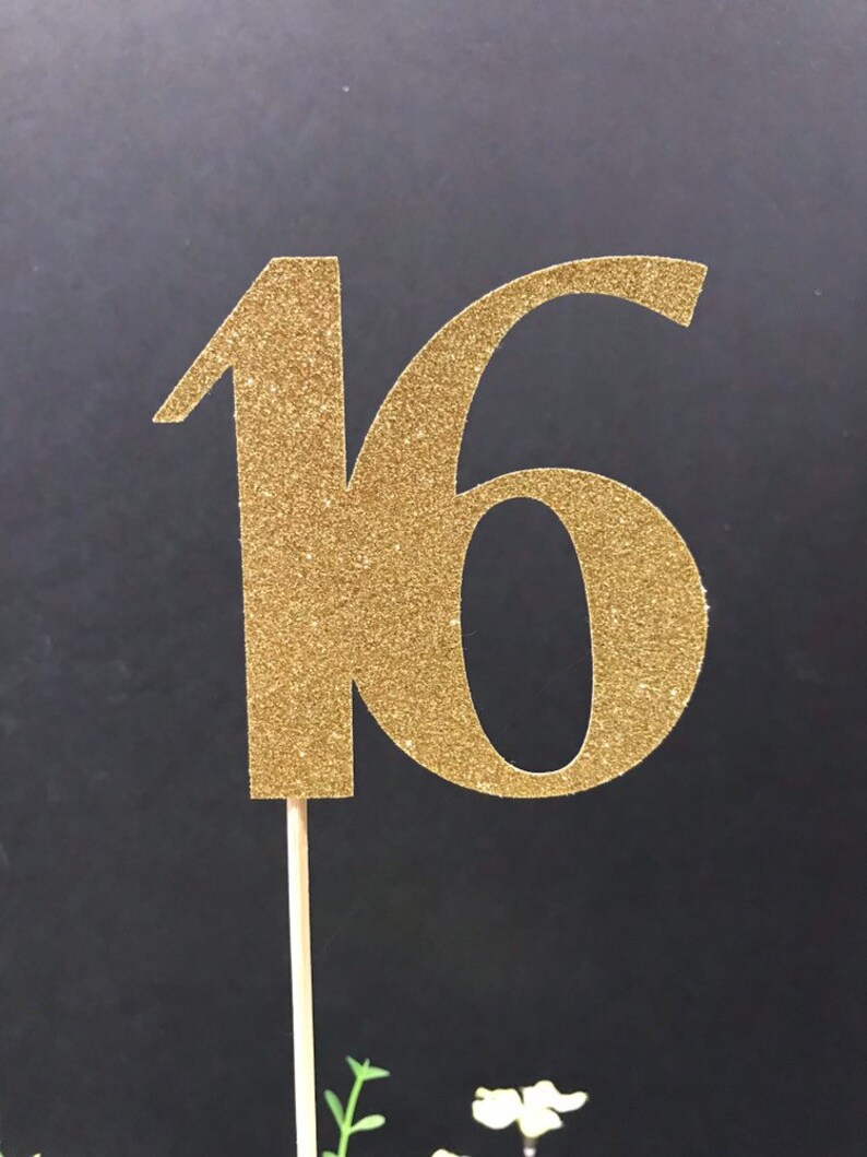 Sweet 16 Decorations Sweet 16 16th Birthday Centerpiece Etsy