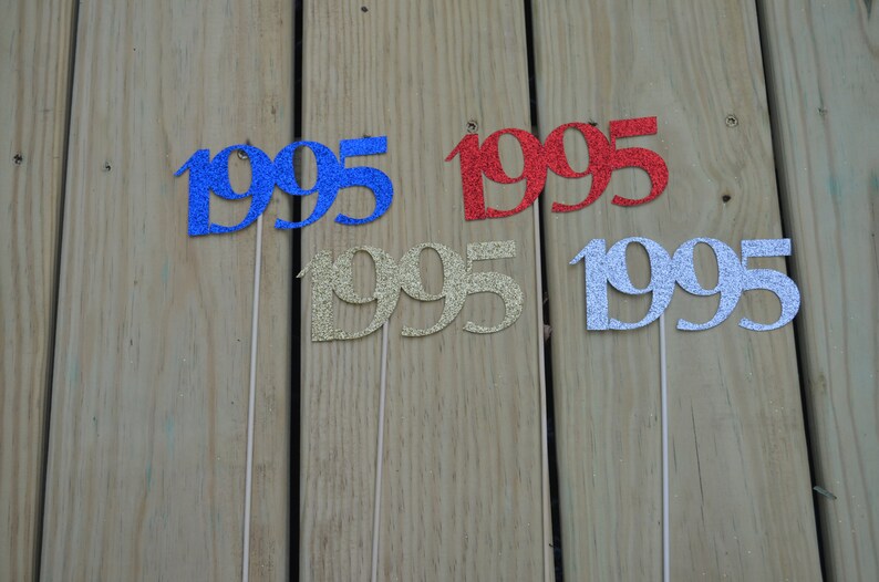 Class of 1995 Centerpiece Decoration 25th Class Reunion - Etsy
