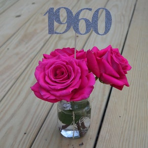 Class of 1960 Centerpiece Decoration, 60th Class Reunion Centerpiece ...