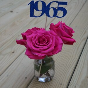 Class of 1965 Centerpiece Decoration, 55th Class Reunion Centerpiece ...