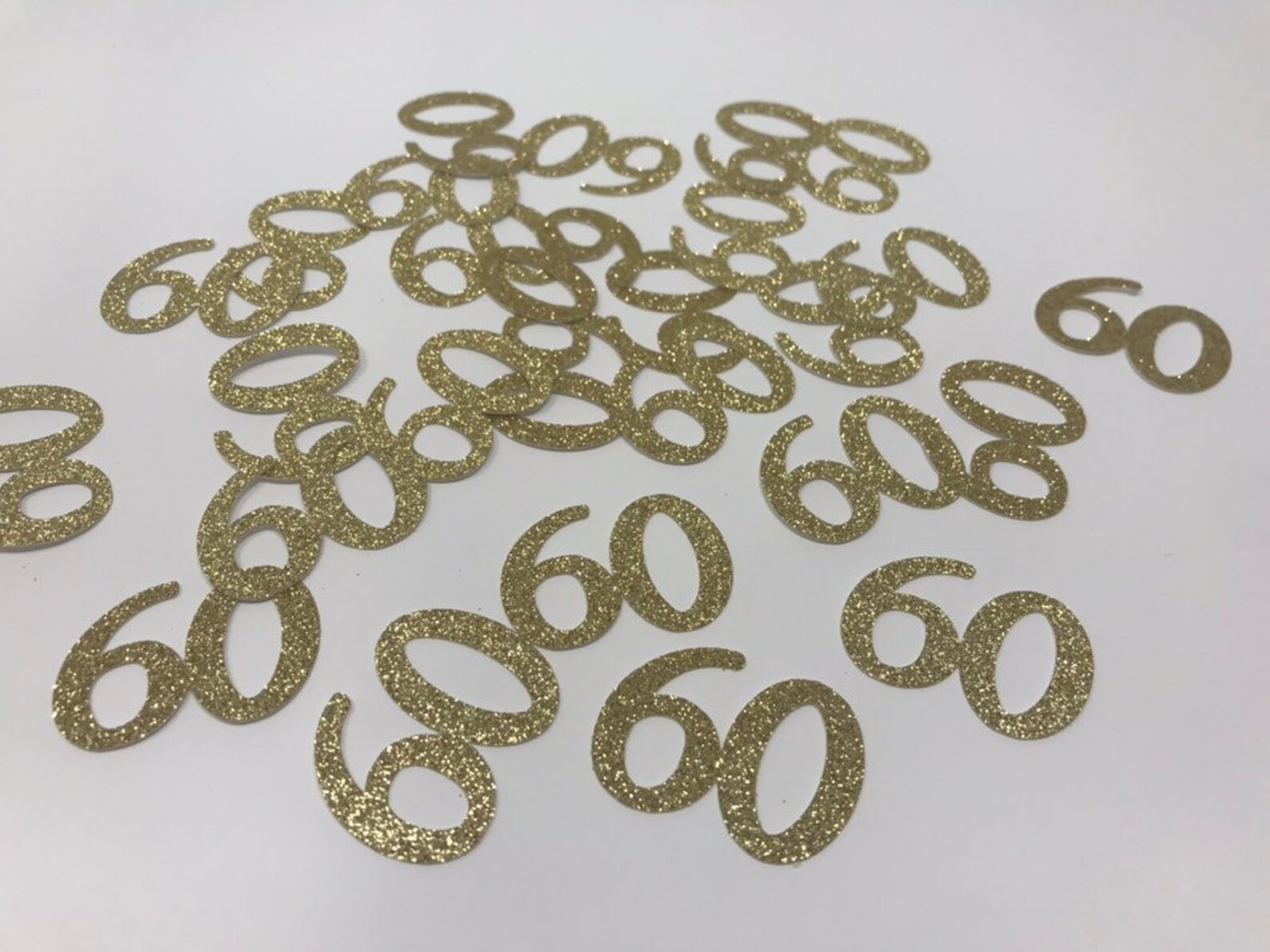 60th Birthday Confetti / 60th Birthday Party Decorations / | Etsy