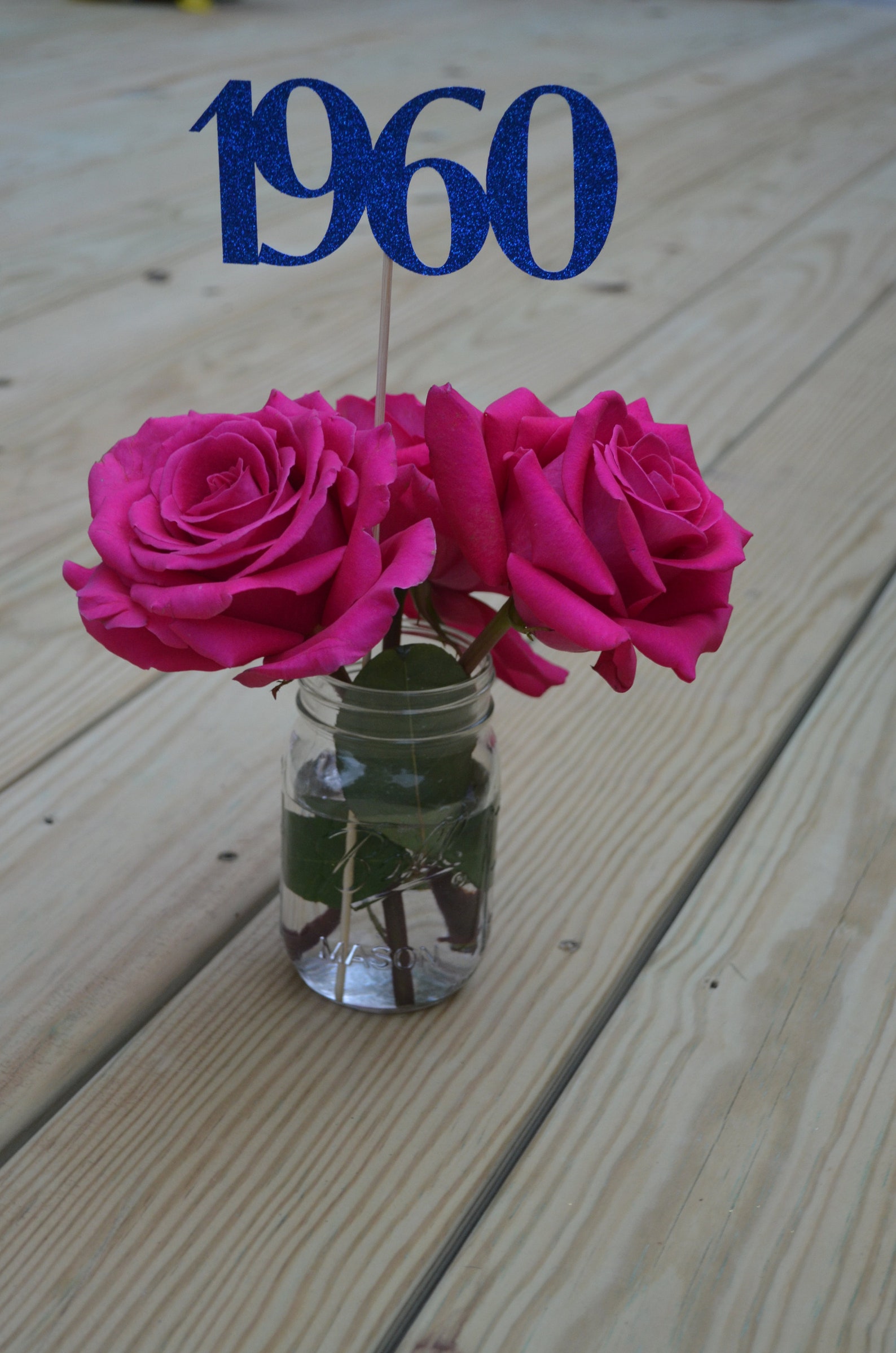 Class of 1960 Centerpiece Decoration 60th Class Reunion - Etsy