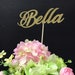 Name Cake Topper Personalized Name Cake Topper Birthday - Etsy
