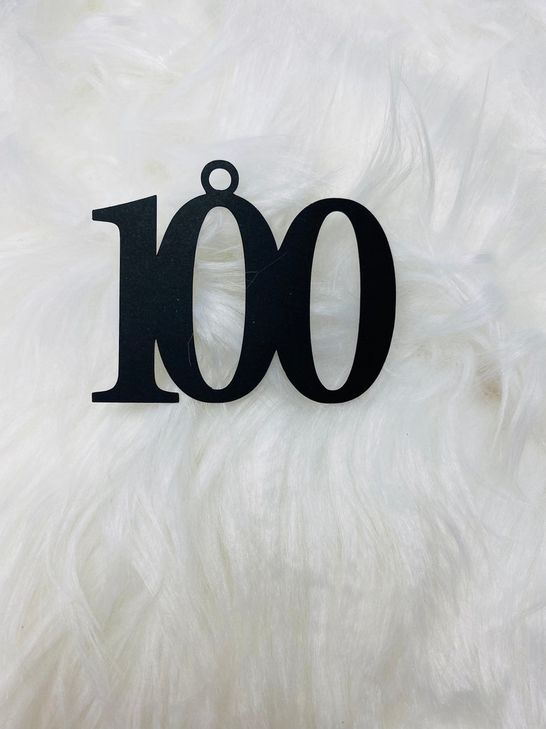 100th Birthday Decorations, 100th Cutout, Glitter 100th Birthday ...