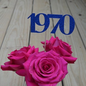 Class of 1970 Centerpiece Decoration, 50th Class Reunion Centerpiece ...