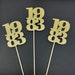 Set of 3 Sticks Class of 1983 Decoration 40th Class Reunion - Etsy
