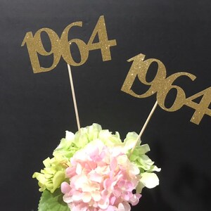 Class of 1964 Centerpiece Decoration, 55th Class Reunion Centerpiece ...
