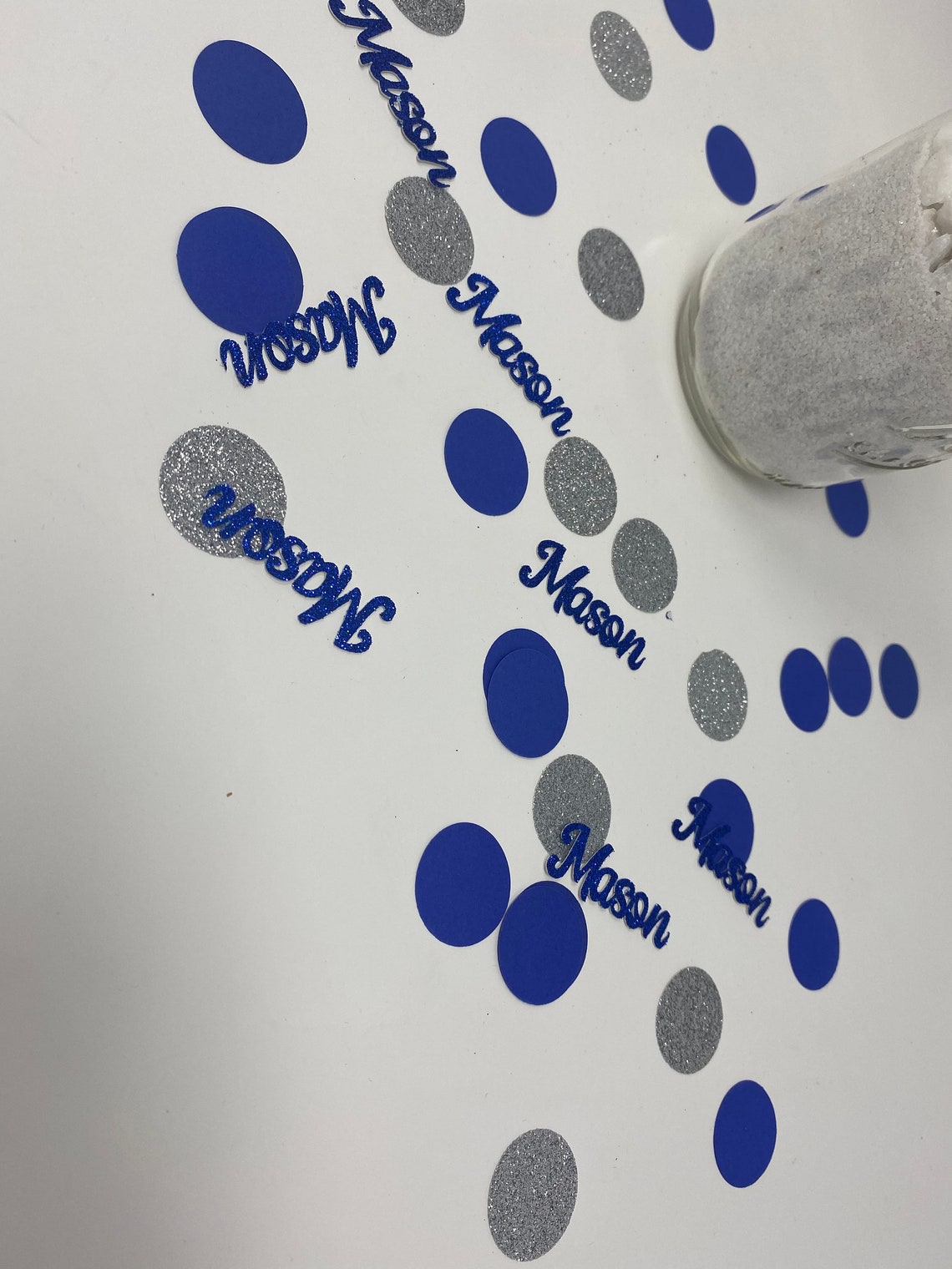 Custom Name Confetti Custom Party Decor Confetti Table - Etsy