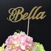 Name Cake Topper Personalized Name Cake Topper Birthday - Etsy
