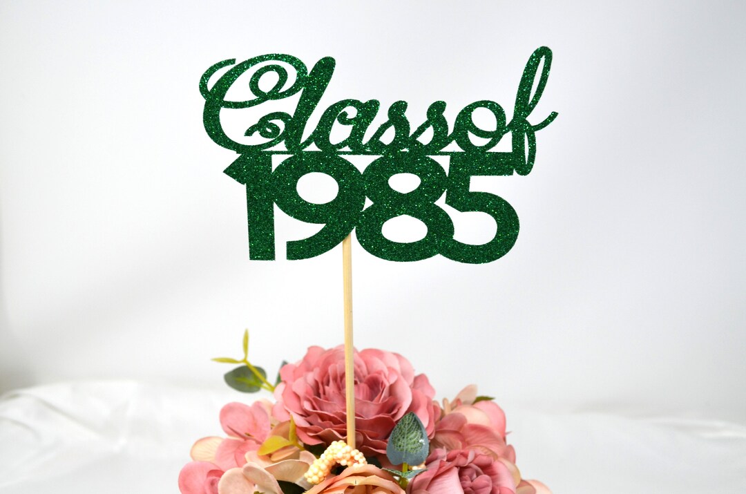 Class Reunion 1985, Class of 1985, 35th Class Reunion Centerpiece ...