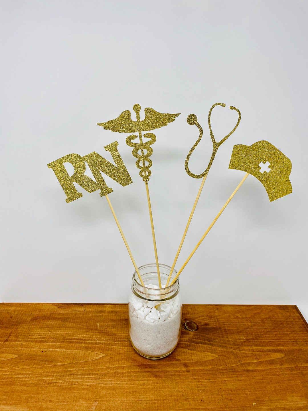 Nurse Graduation Centerpiece Sticks, Graduation Centerpiece, Graduation ...