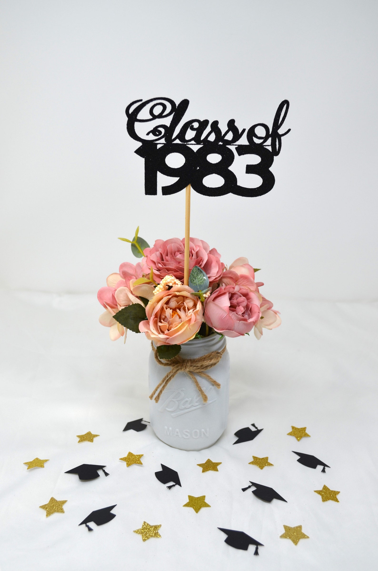1983 Reunion Table Centerpiece Sticks 40th High School - Etsy