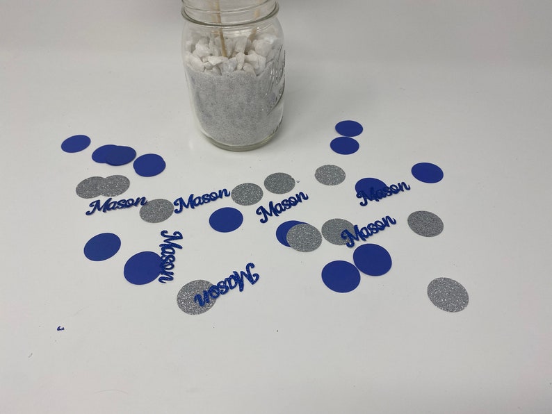 Custom Name Confetti Custom Party Decor Confetti Table - Etsy