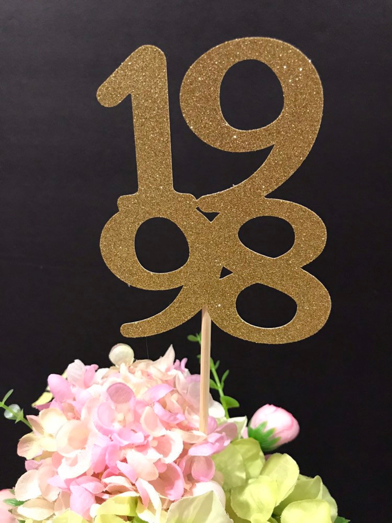 1998 Reunion Table Centerpiece Sticks 20th High School | Etsy