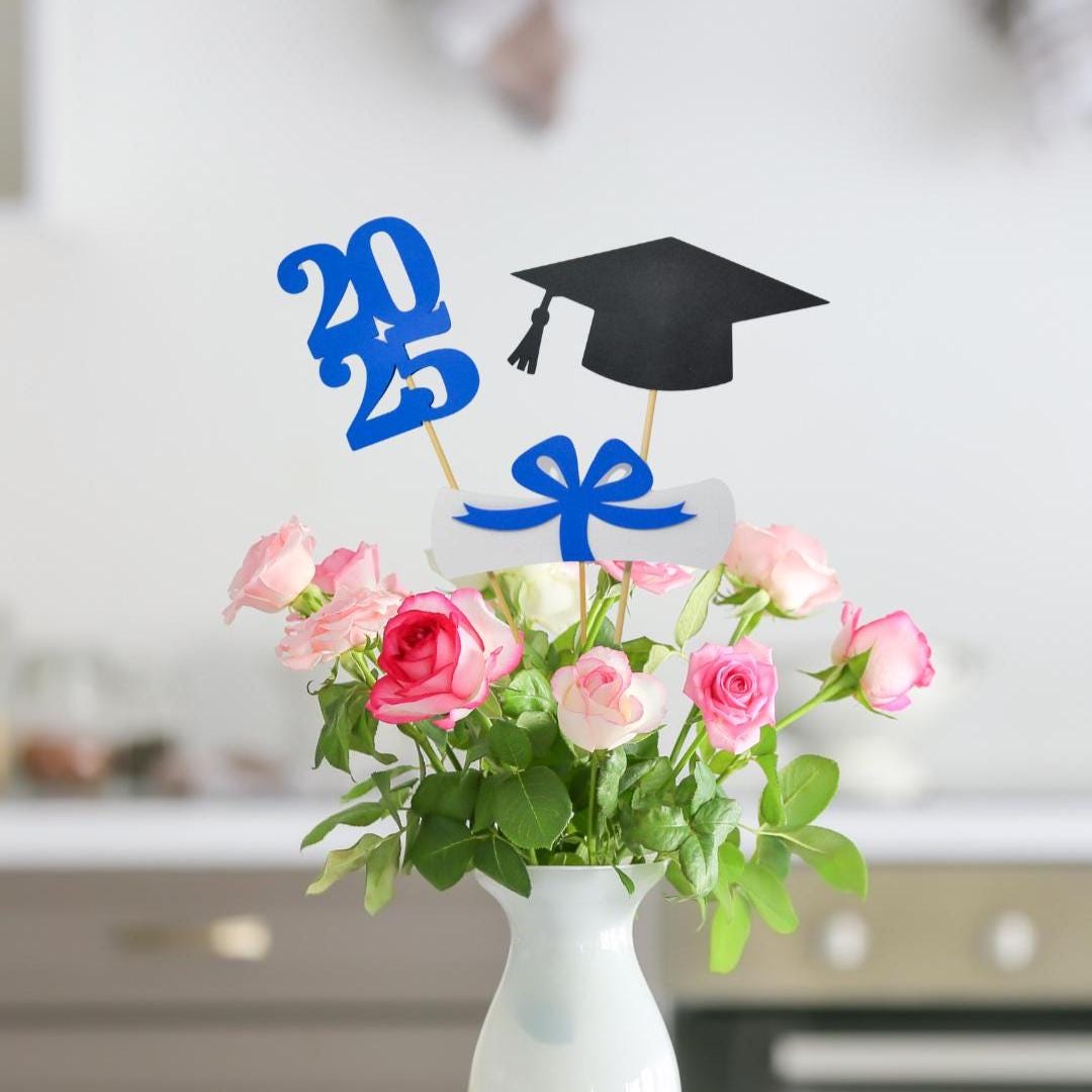 2025 Graduation Decorations, Graduation Centerpiece Sticks, Class of ...