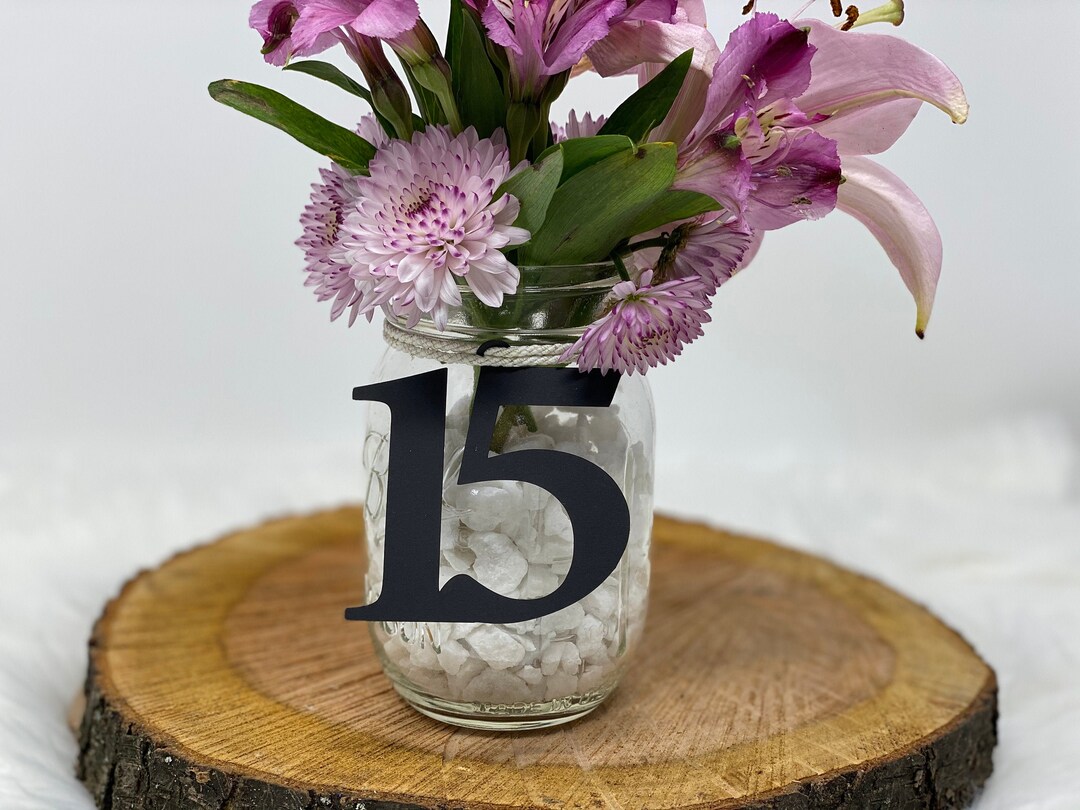 15th Birthday Decoration, XV Centerpiece, Quinceañera Table Decorations ...