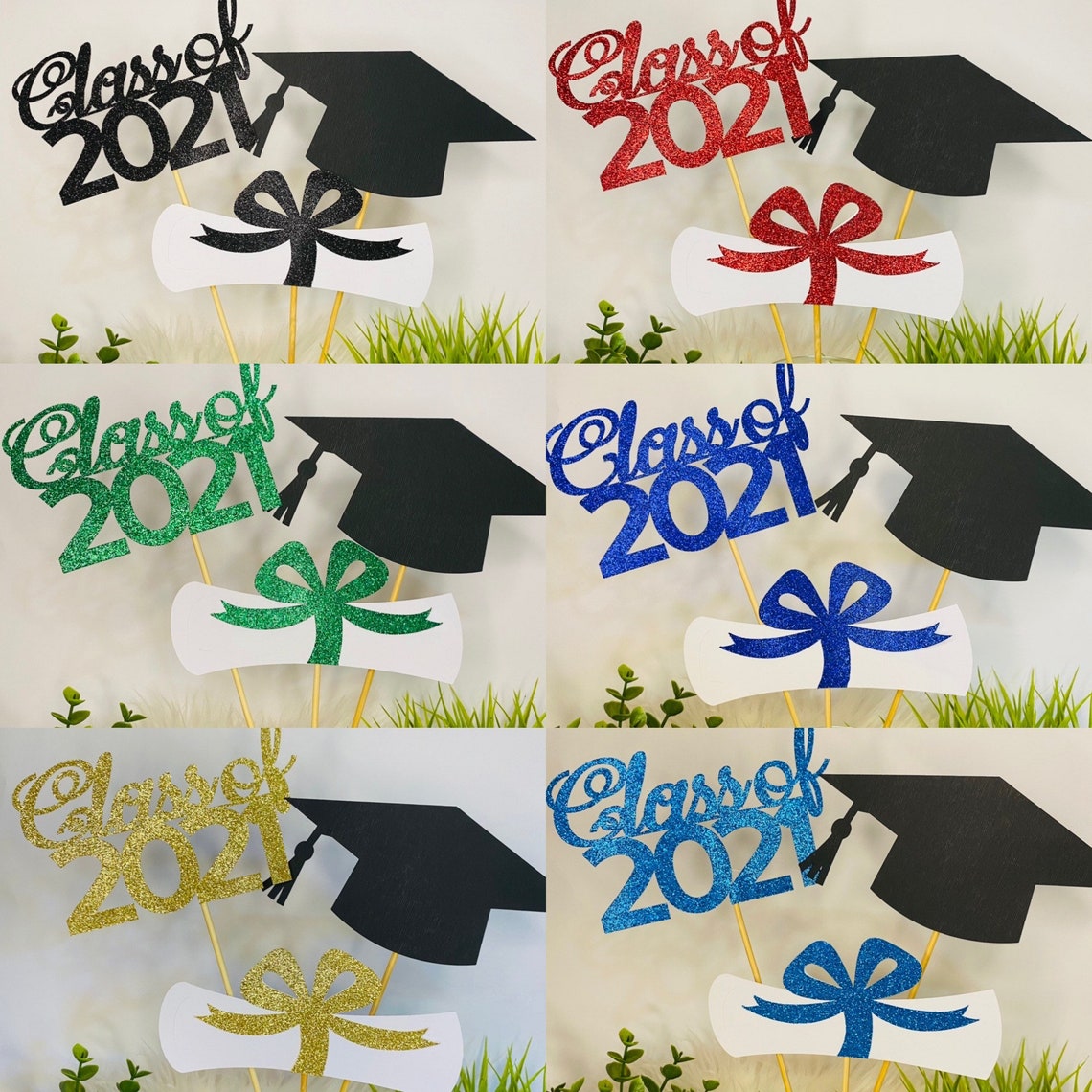 Decoraciones De Fiesta De Graduación 2022 Palos De Pieza Etsy México