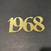 Class of 1968 Centerpiece , 50th High School Reunion Cutouts , 50th ...