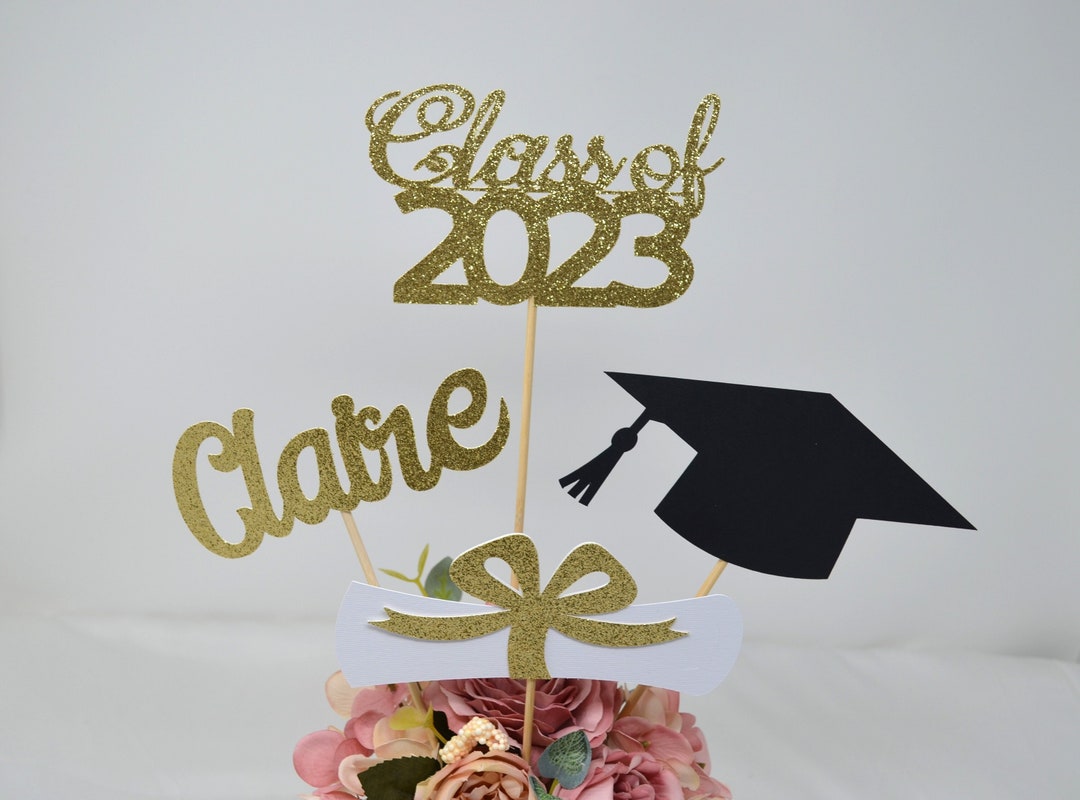 Graduation Party Decorations 2024, Graduation Centerpiece Sticks, Grad ...