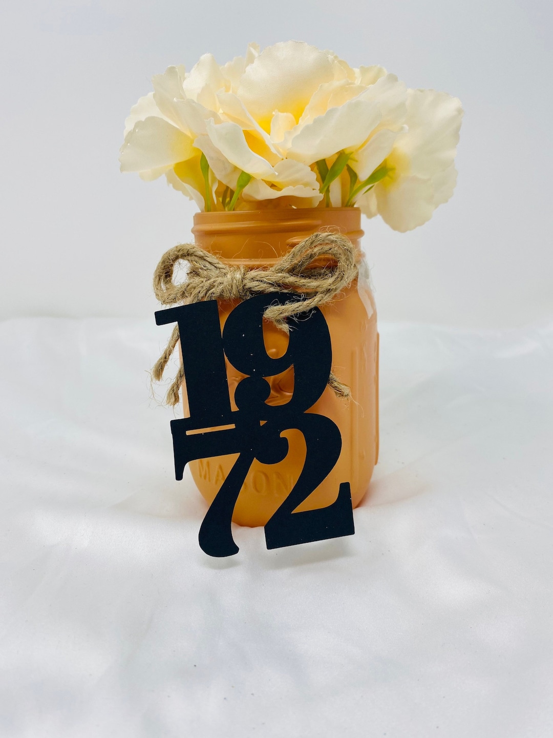 1972 Mason Jar Tags, Class Reunion 1972, 50th Class Reunion Centerpiece ...