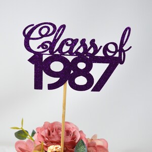 Class Reunion 1987, Class of 1987, 35th Class Reunion Centerpiece ...
