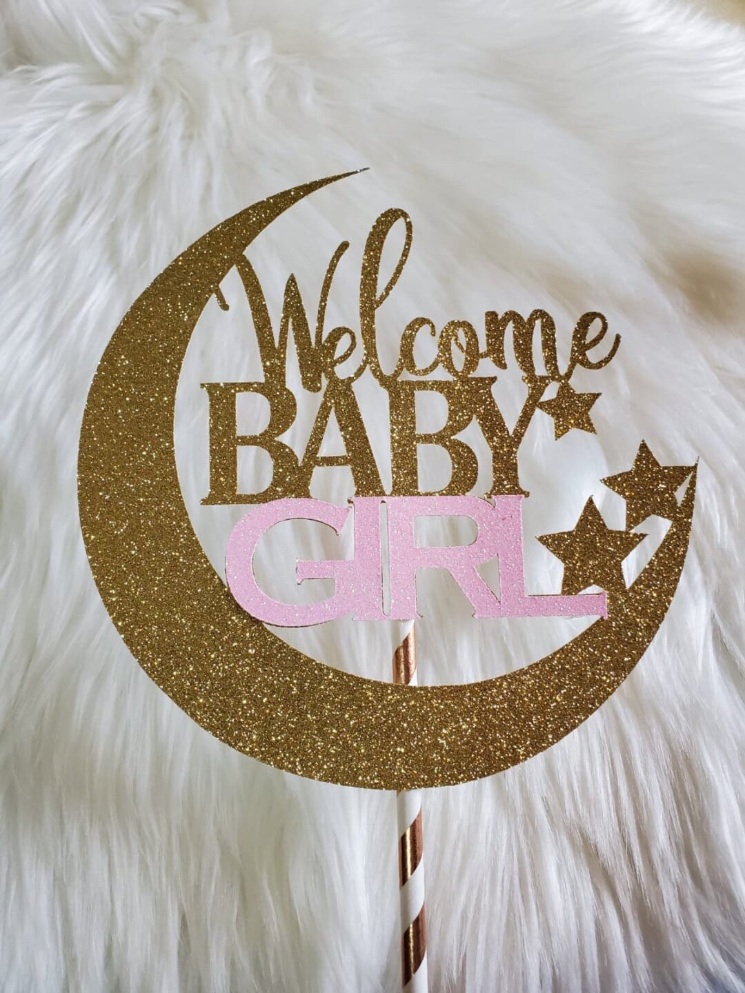 Twinkle Twinkle Little Star Cake Topper - Baby Shower Decorations ...