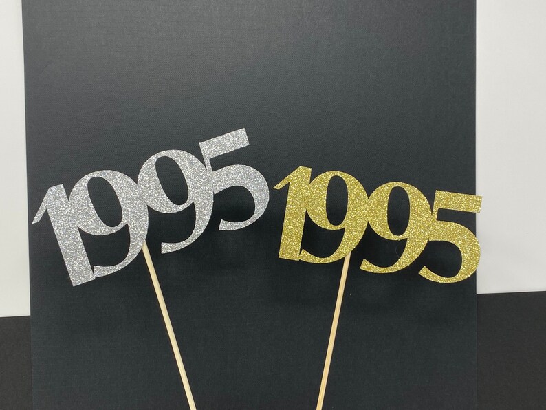 Class of 1995 Centerpiece Decoration, 25th Class Reunion Centerpiece ...