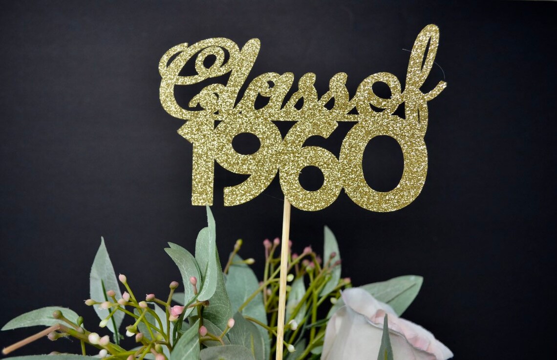 Class Reunion 1960 Class of 1960 Class Reunion Centerpiece - Etsy
