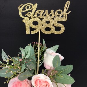 Class Reunion 1985, Class of 1985, 35th Class Reunion Centerpiece ...